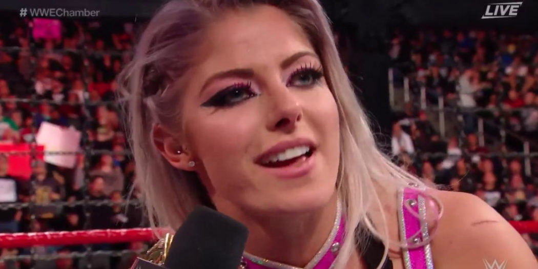 Alexa Bliss Wins 1st Ever Wwe Womens Elimination Chamber Pwp Nation